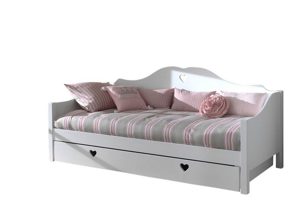 Möbelando Jugendzimmer Set Amori Aus Massiv Kiefer Und Mdf In Weiß Mit