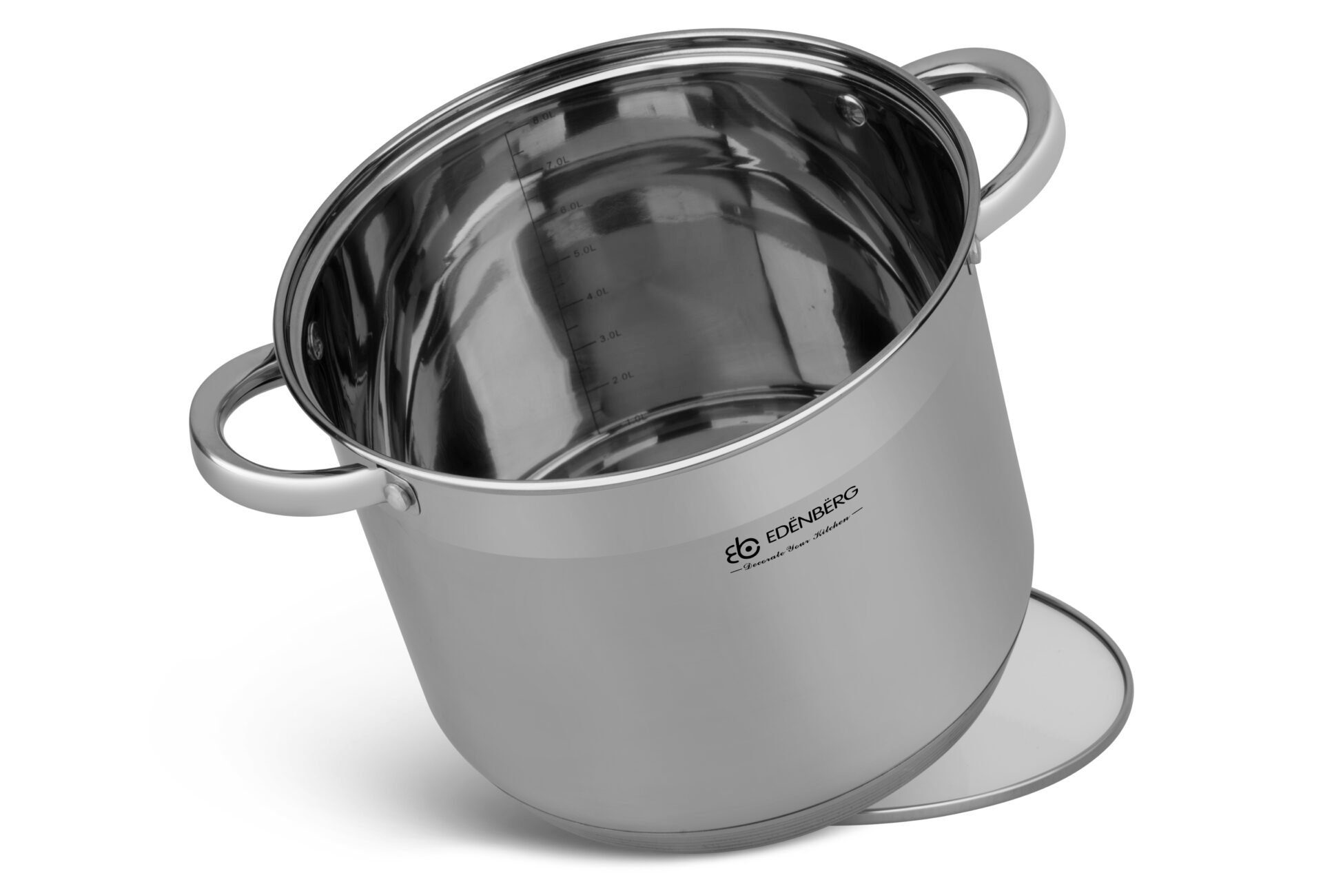 Edenberg Topf-Set Topfset, Kochtöpfe, Kasserolle, Tiefe Pfanne ...