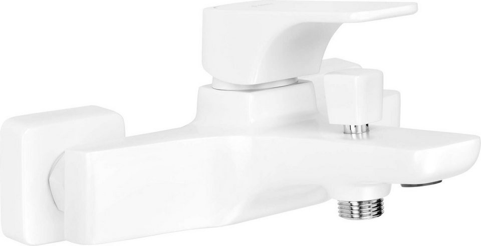 Trizeratop Wannenarmatur Wand Wannenarmatur Einhebel Mischer Bianco