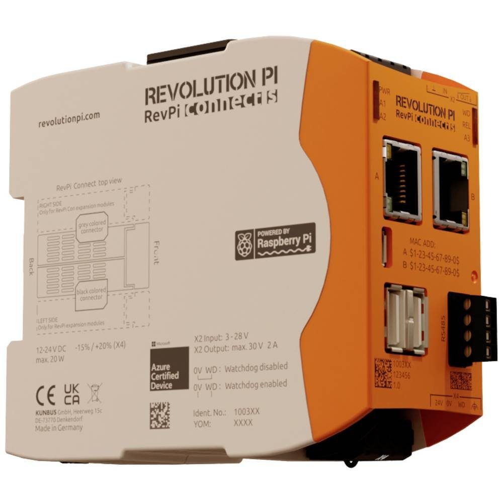 Revolution Pi by Kunbus KUNBUS SPS-Erweiterungsmodul 24 V Barebone-PC ...