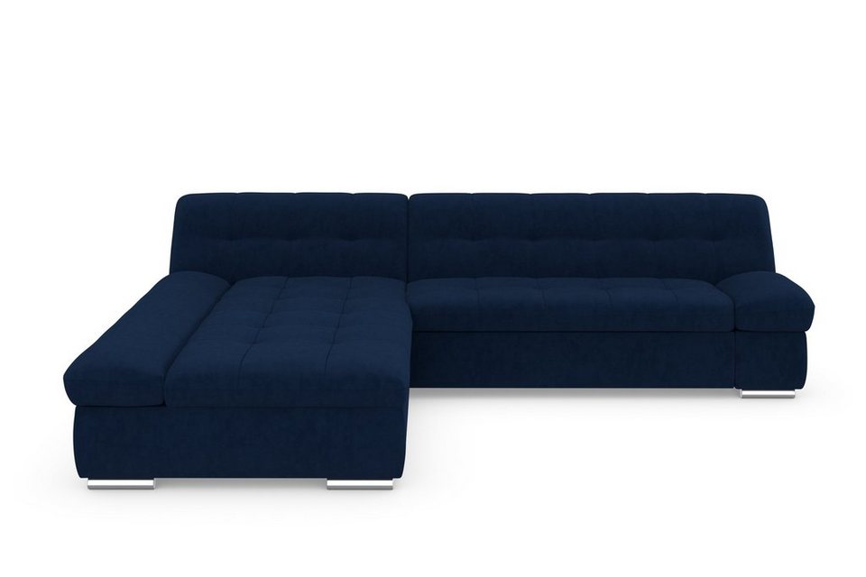 Domo Collection Ecksofa Mona L Form Wahlweise Mit Bettfunktion Eckcouch