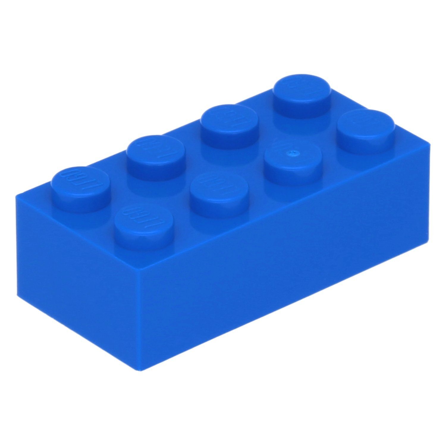 LEGO® 250 Mauersteine, blau, 2x4 Spielbausteine