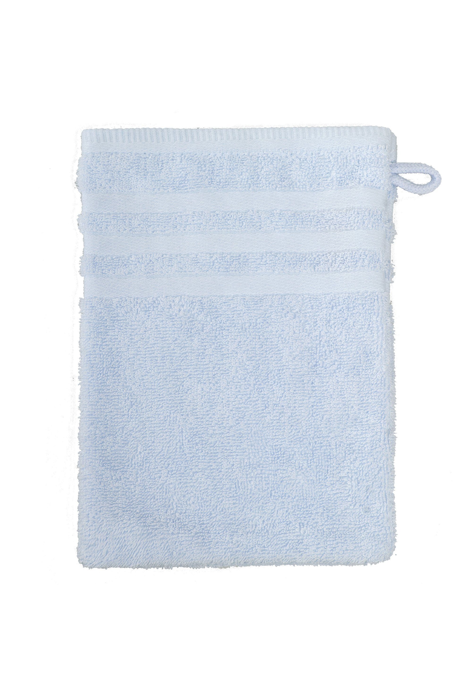 grace grand spa Waschlappen (3-tlg), im 3er-Pack mit Streifen-Bordüre ...