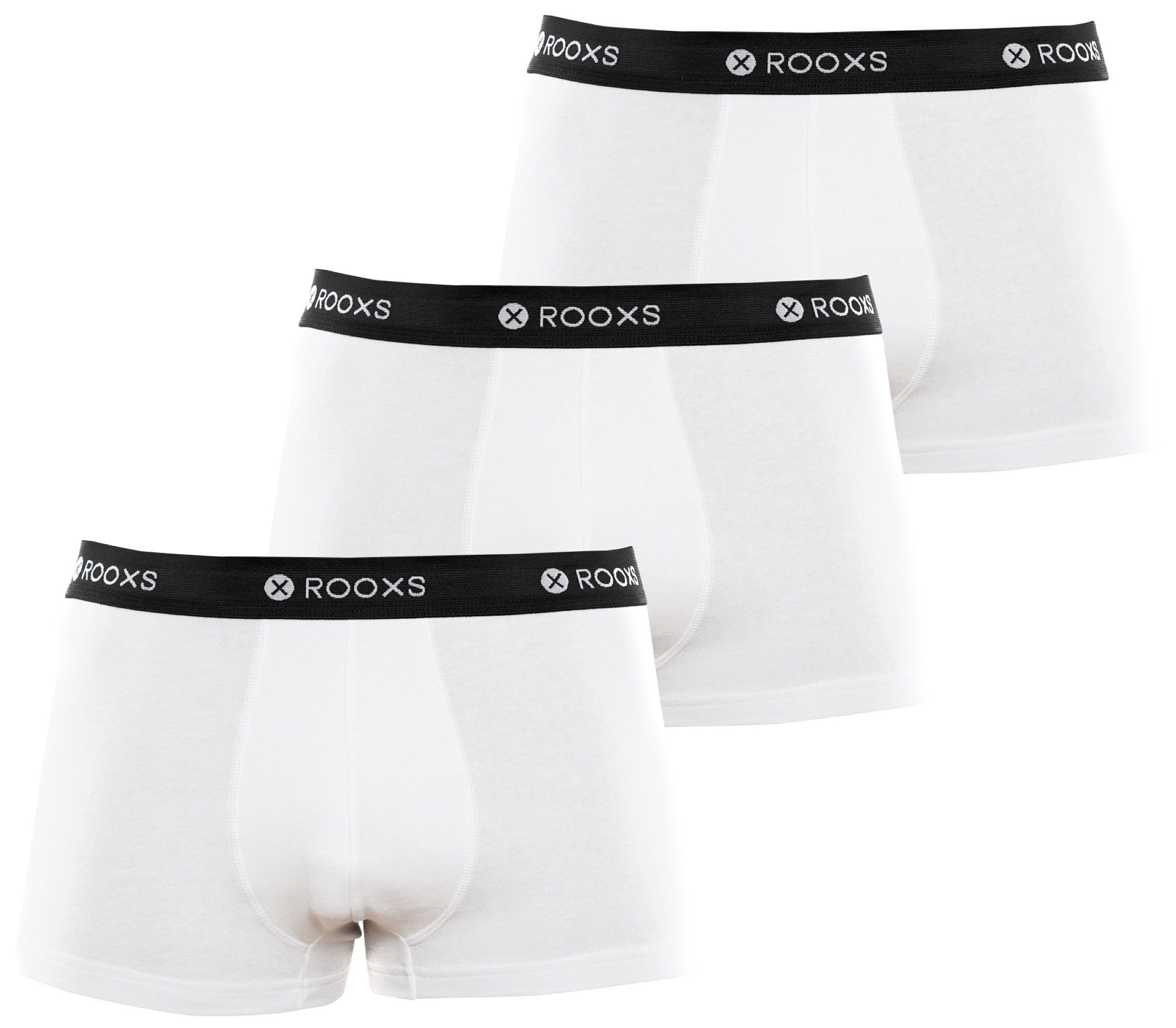 Rooxs Boxershorts Enge Herren Unterhosen Männer Unterwäsche 3 Stück