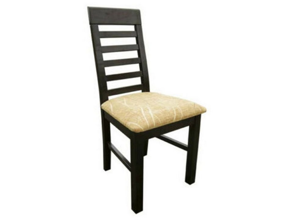 Jvmoebel Esszimmerstuhl Stuhl Textil Design Holz Polster Gastro