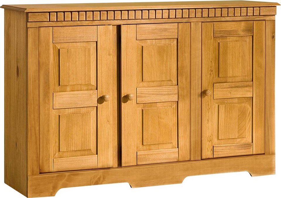 Home Affaire Sideboard Lisa Kommode Aus Massivem Kiefernholz Breite