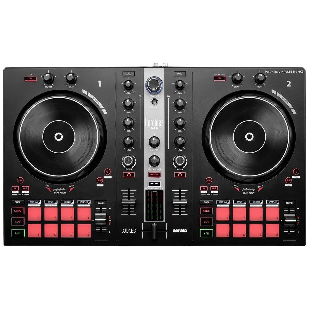 Hercules DJ Controller DJControl 4780944, DJ-Mixer