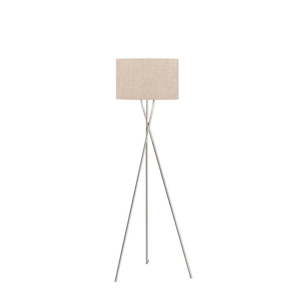 Etc Shop Stehlampe Stehleuchte Beistelllampe Stehlampe Textil Sand