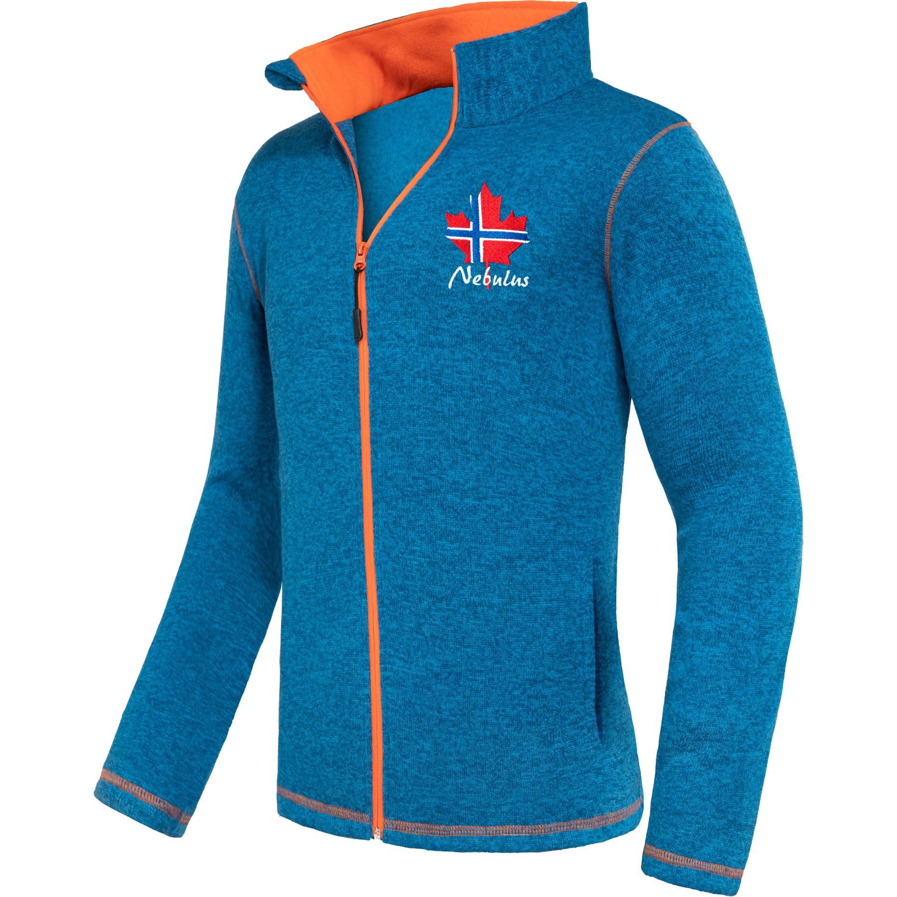 Nebulus Fleecejacke CHIOS, P5179 - Herren, malibu-orange, XXL