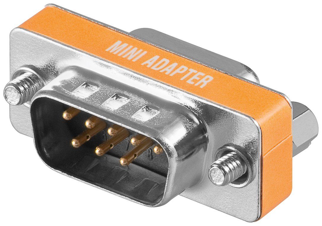 Goobay Goobay Nullmodem-Adapter - D-SUB/RS-232-Stecker (9-polig) > D-SUB/RS- LAN-Kabel