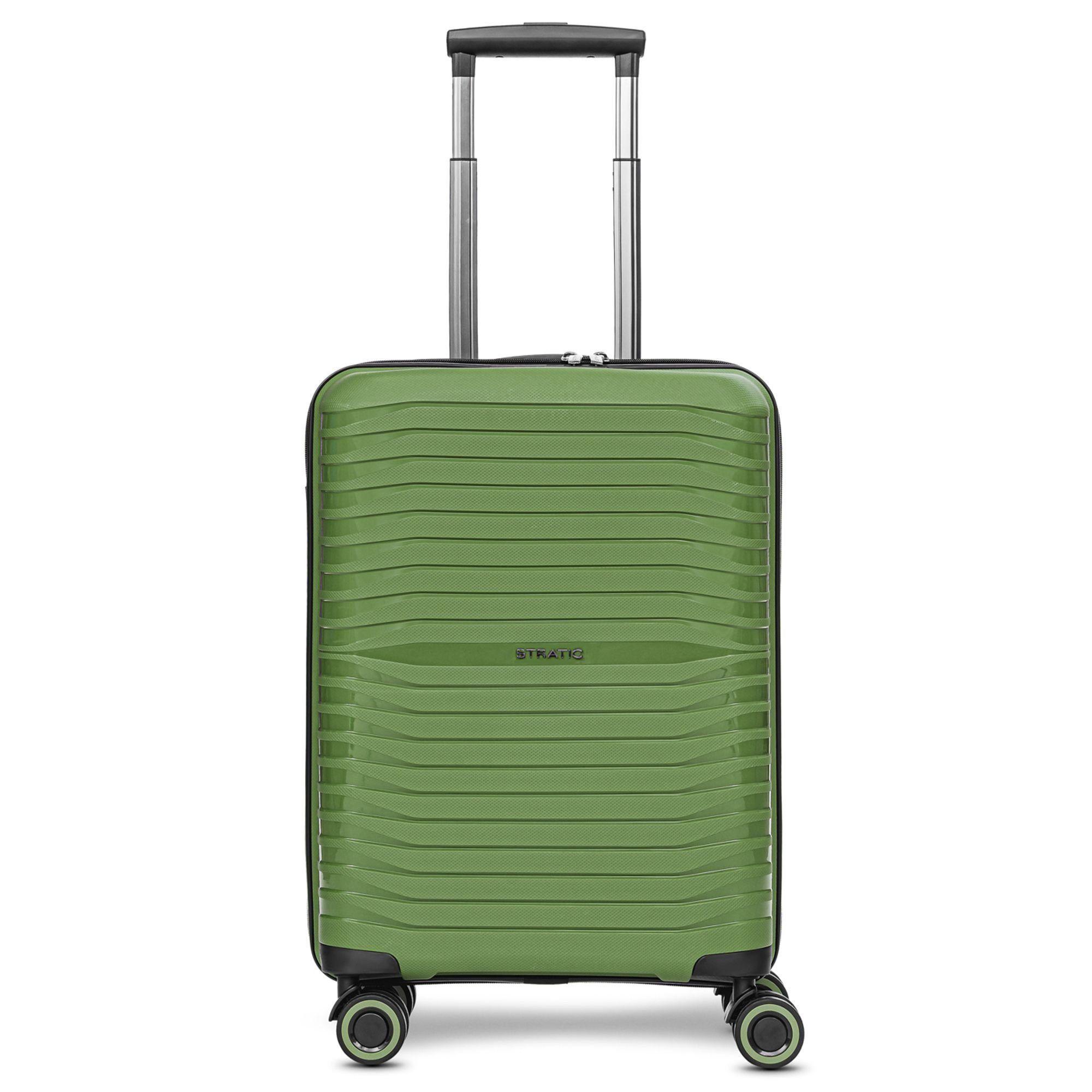 Stratic Handgepäck-Trolley Shine, 4 Rollen, Polypropylen ...