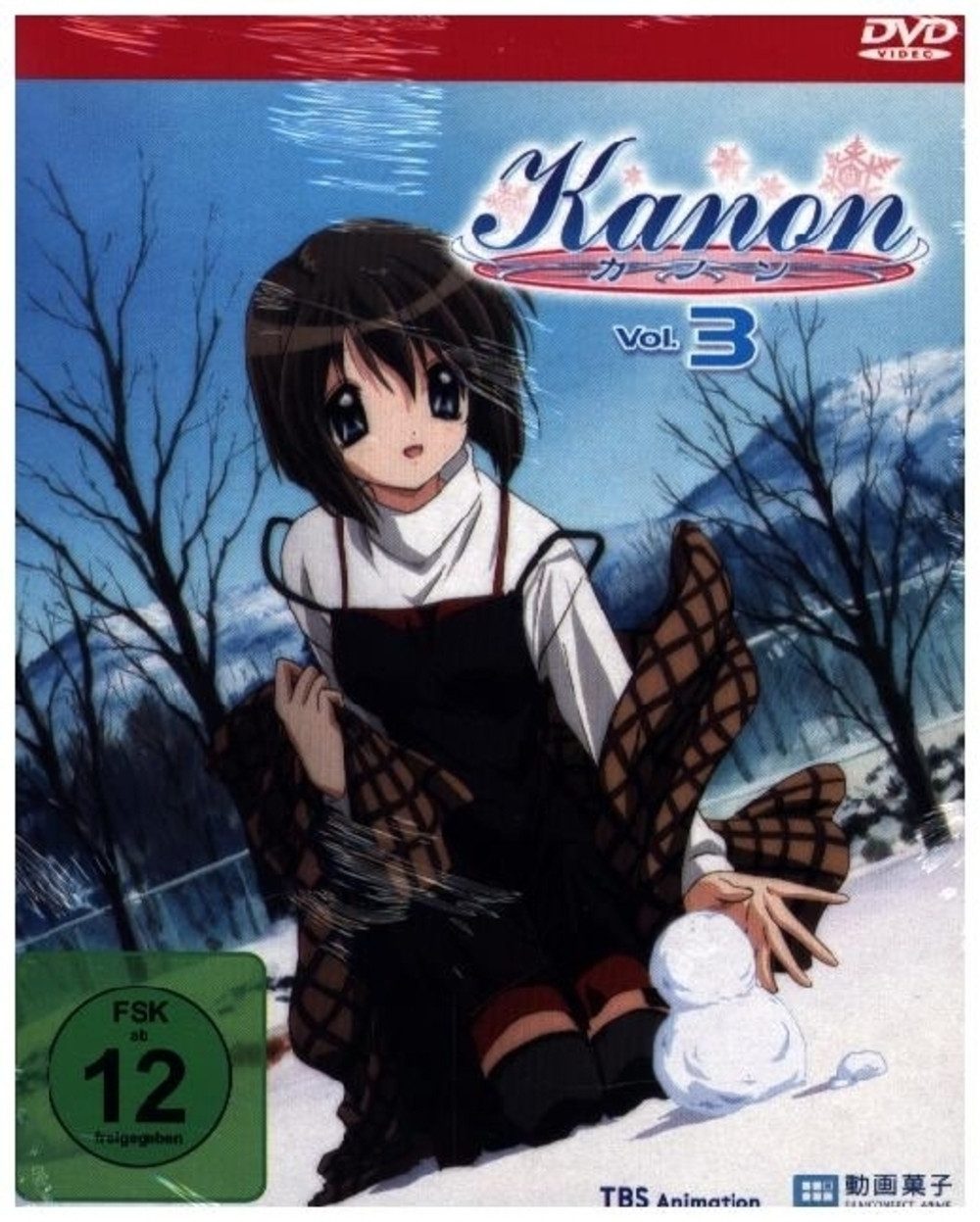 Crunchyroll DVD Kanon (2006). Vol.3, 1 DVD