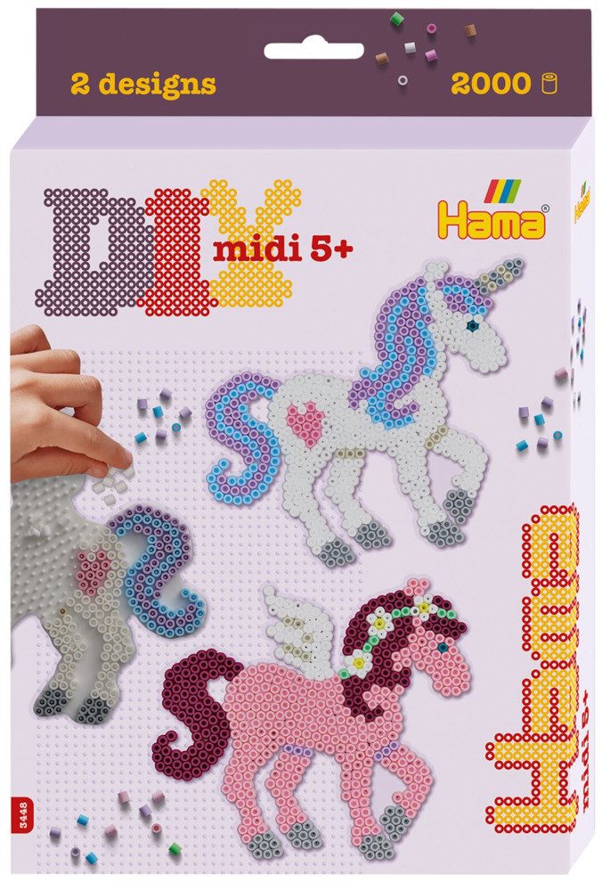 Dan Import Bügelperlen Hama Bügelperlen midi Pferde 2000 Stück ...