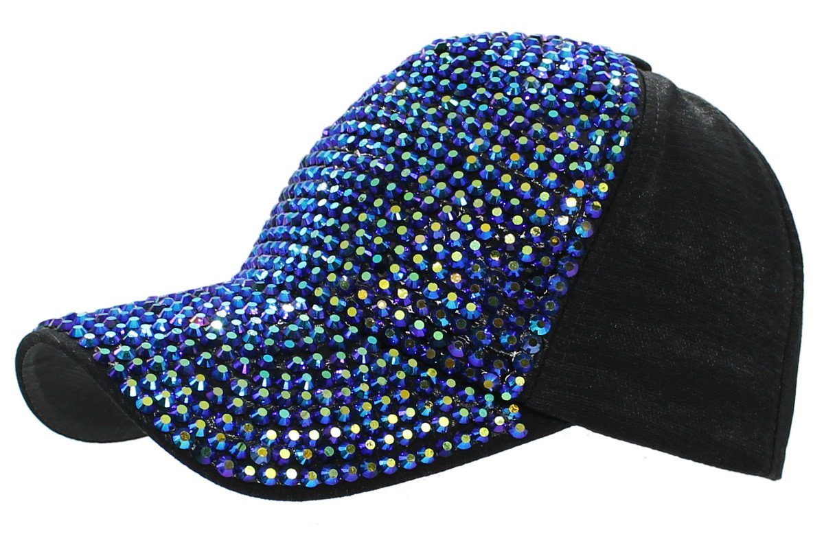 dy_mode Baseball Cap Damen Baseballkappe Schirmmütze Glitzer Kappe mit ...