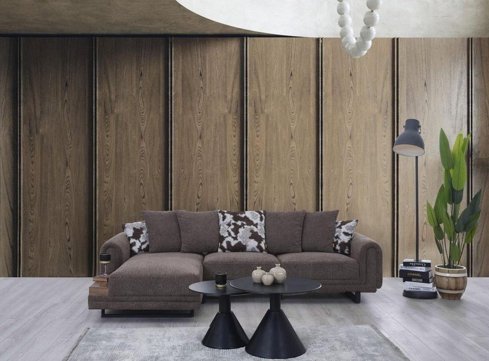 Jvmoebel Ecksofa Grau Sofa L Form Wohnzimmer Polstermöbel Ecksofa