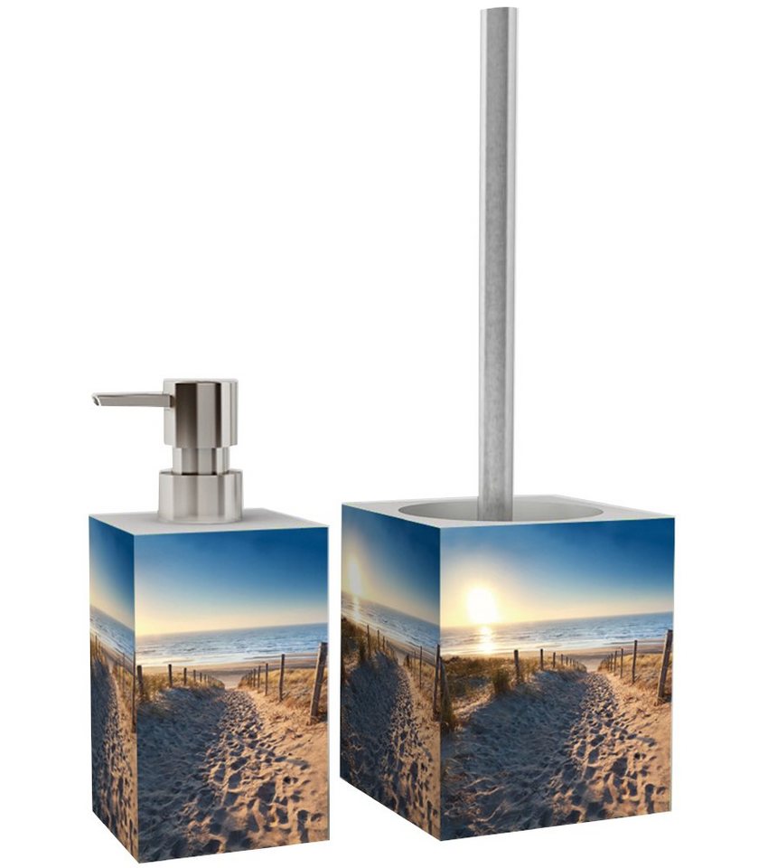 Sanilo Badaccessoire Set Düne Kombi Set 2 Tlg Modernes Design