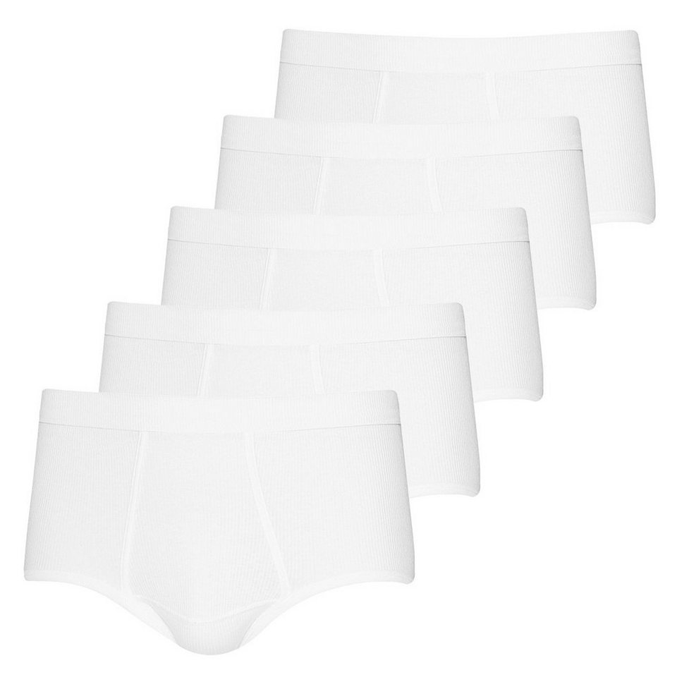 Esge Slip 5er Pack Doppelripp Slip Mit Eingriff 5 Stück Ohne