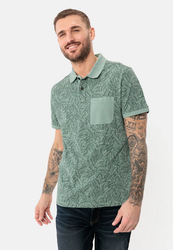 Camel Active Poloshirt Mit Floralem Allover Print Shirtspoloshirt