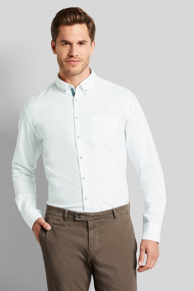 Bugatti Langarmhemd Mit Button Down Kragen Mit Brusttasche