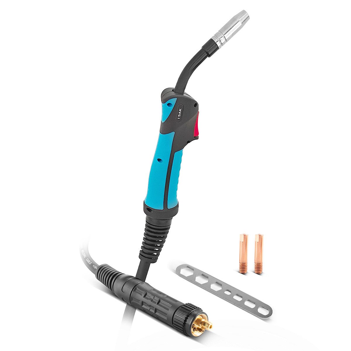 STAHLWERK Elektrowerkzeug-Set Schweißbrenner AK15 inklusive 3 Meter ...