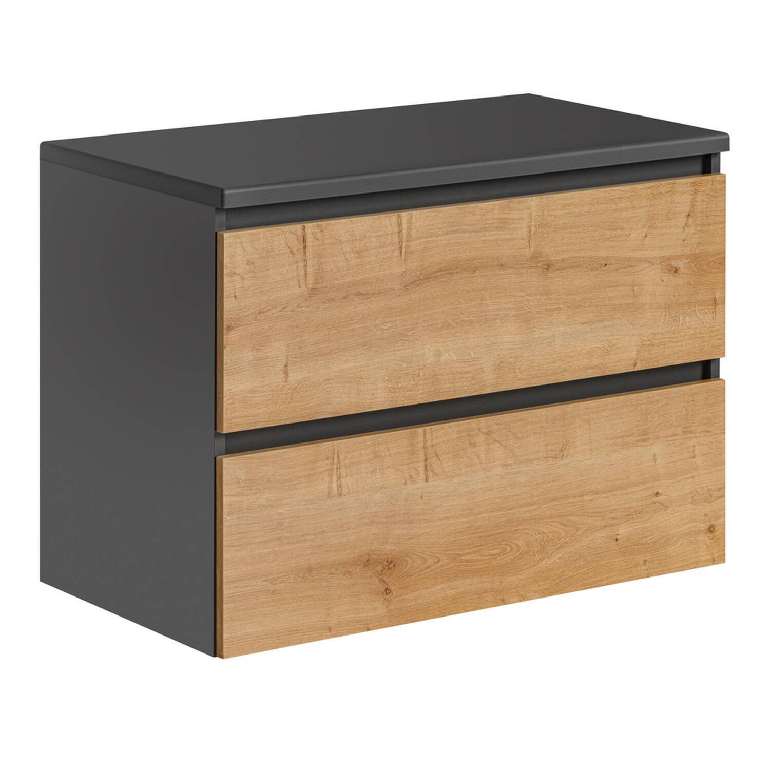 Lomadox Waschbeckenunterschrank Modena 56 Badezimmer