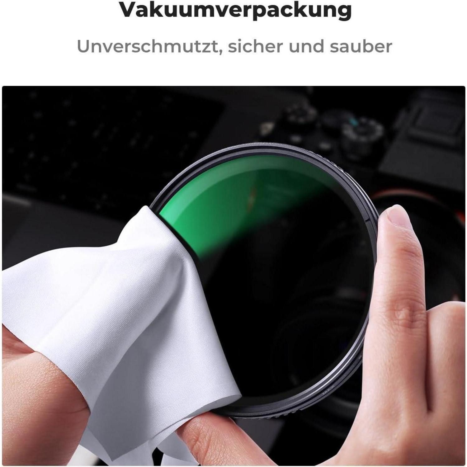 LuxusKollektion Nano K-Serie 77mm UV Filter mit Objektivdeckel und ...