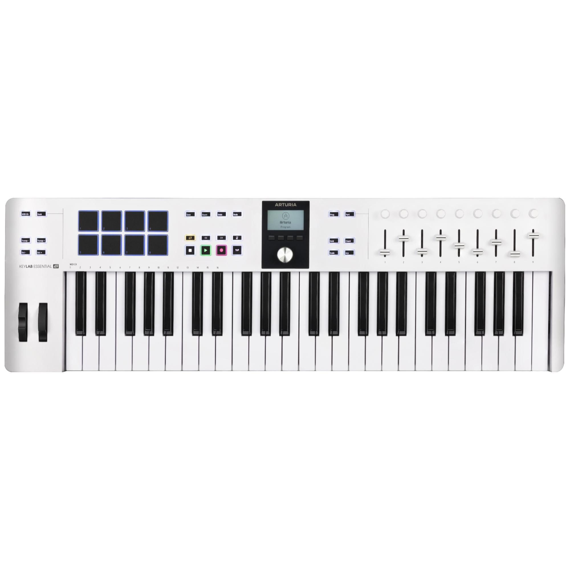 Arturia Masterkeyboard Arturia KeyLab Essential 49 mk3 White