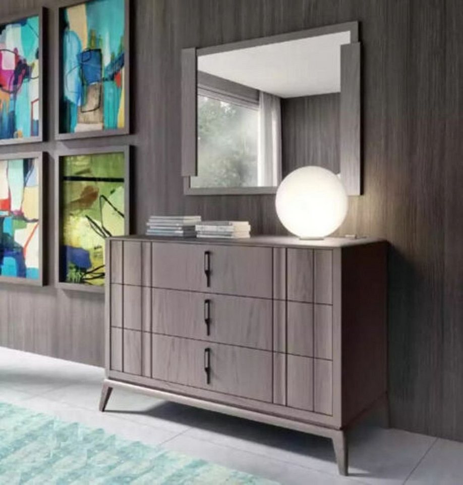 Jvmoebel Kommode Schlafzimmer Set Kommode Spiegel Design Sideboard