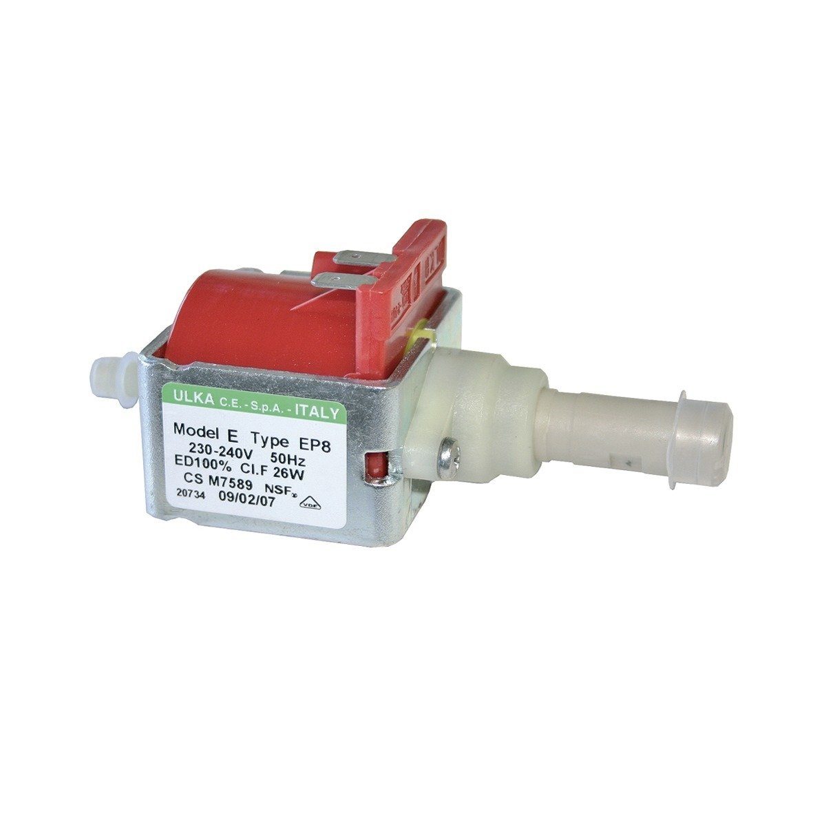 easyPART Elektropumpe wie EUROPART Elektropumpe Wasserpumpe Pumpe Ulka, Kaffeemaschine