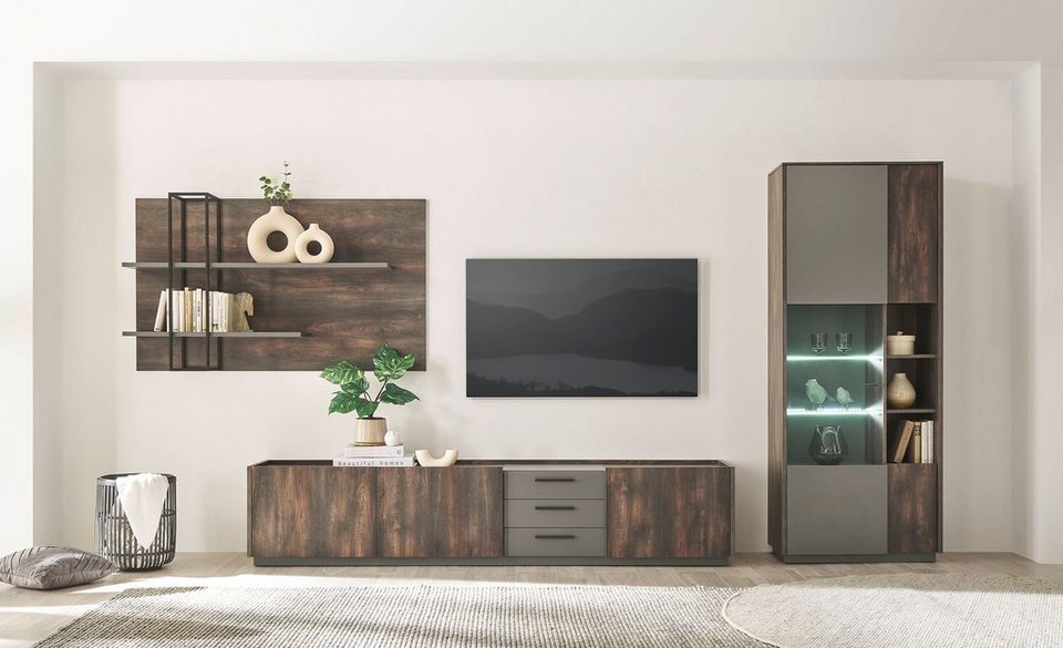 Inosign Schrank Set Largo Set 3 St Modernes Design Mit Trendiger