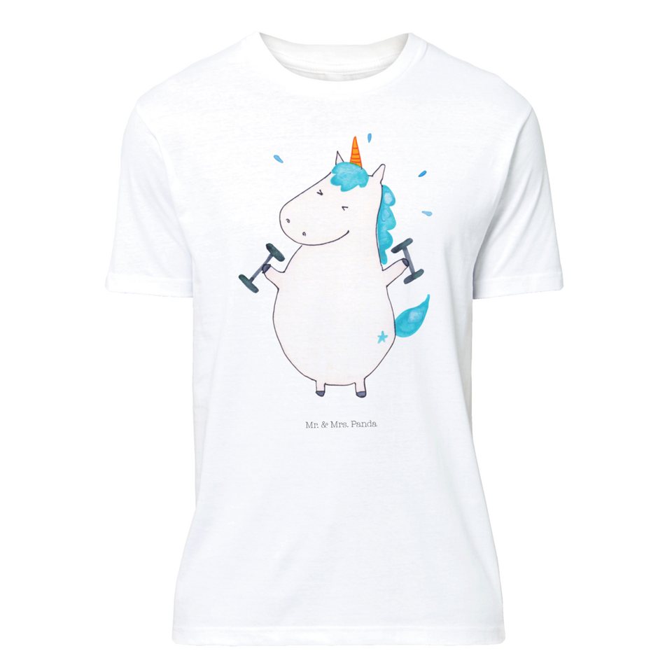 Mr And Mrs Panda T Shirt Einhorn Fitness Weiß Geschenk Pegasus