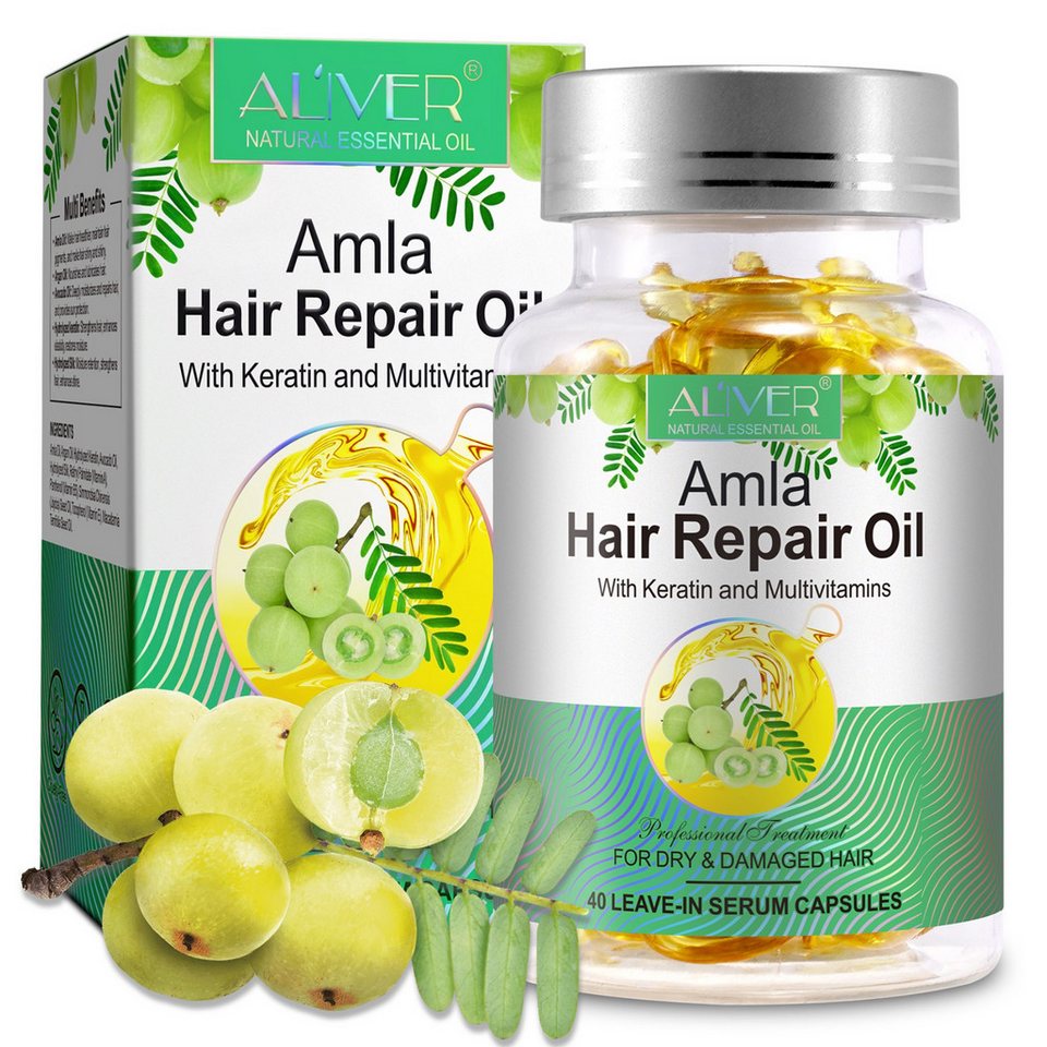 ALIVER Haaröl Amlaöl mit Keratin Haarwachstum gegen Haarausfall in ... ALIVER Haaröl Amlaöl mit Keratin Haarwachstum gegen Haarausfall in ...