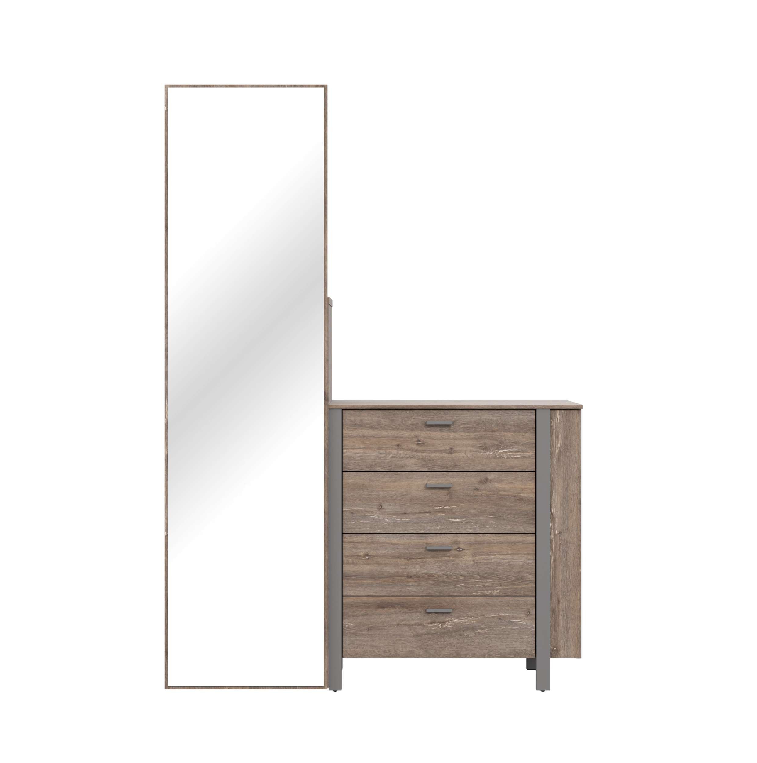 99rooms Kommode Mulai Sideboard Schubladenkommode Mit 4 Schubladen