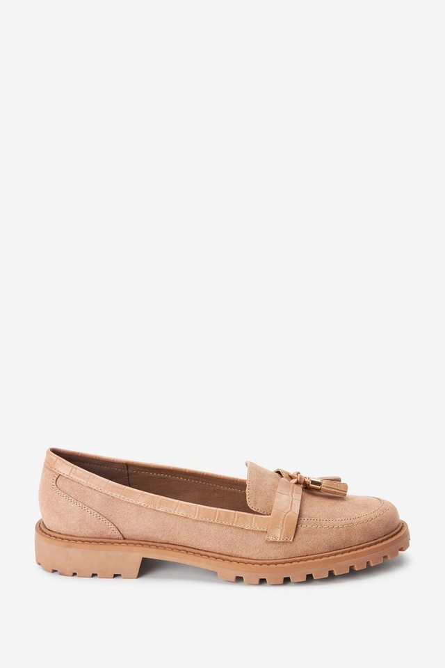 Next Forever Comfort Loafer mit Quasten und Profilsohle Loafer (1-tlg ... Next Forever Comfort Loafer mit Quasten und Profilsohle Loafer (1-tlg ...