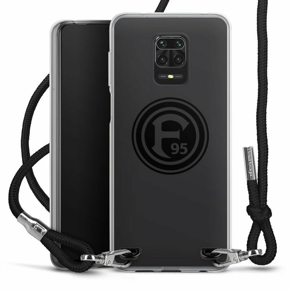 Deindesign Handyhülle F95 Dunkel F95 Xiaomi Redmi Note 9s Handykette