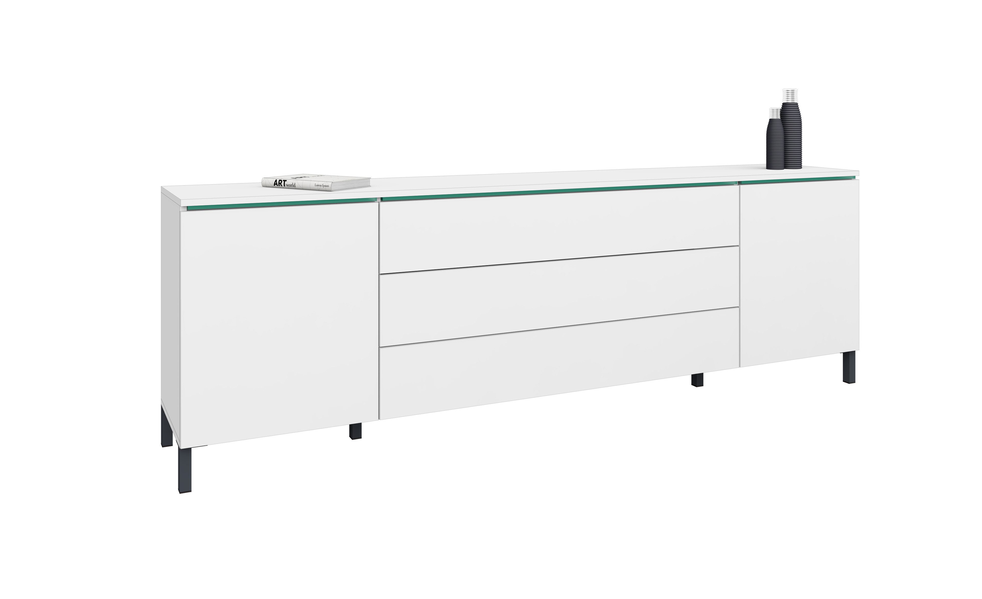 borchardt Möbel Lowboard Gero 200 cm