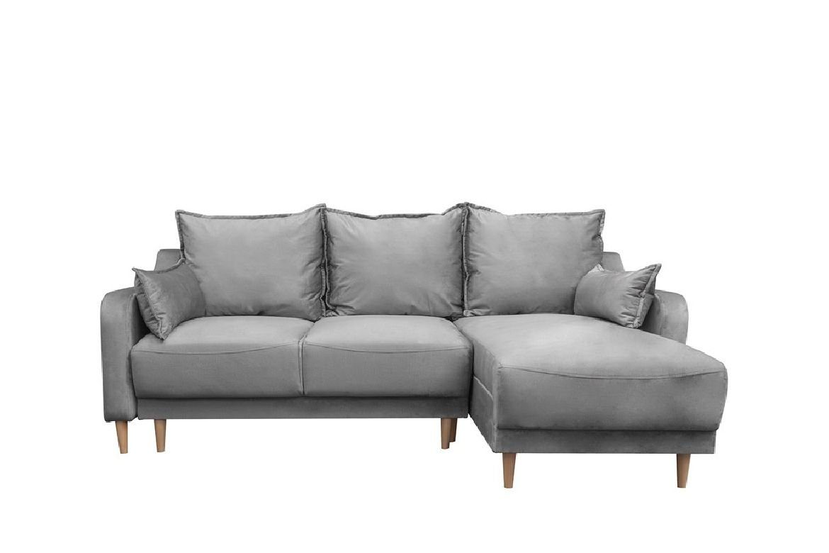 JVmoebel Ecksofa L-Form Sofa Designer Sofa mit Bettfunktion Bettkasten ...