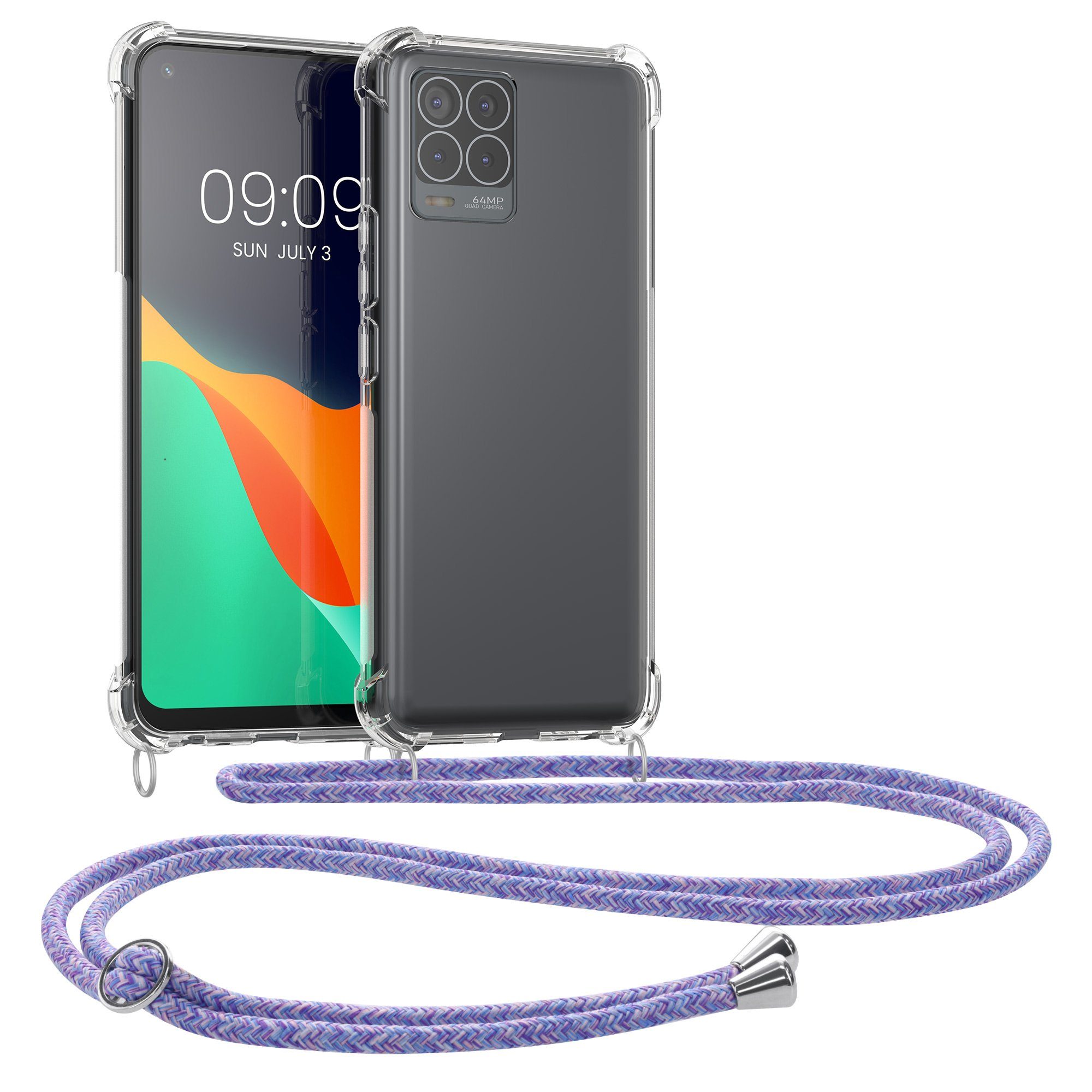 kwmobile Handyhülle Necklace Case für Realme 8 / 8 Pro, Hülle Silikon ...