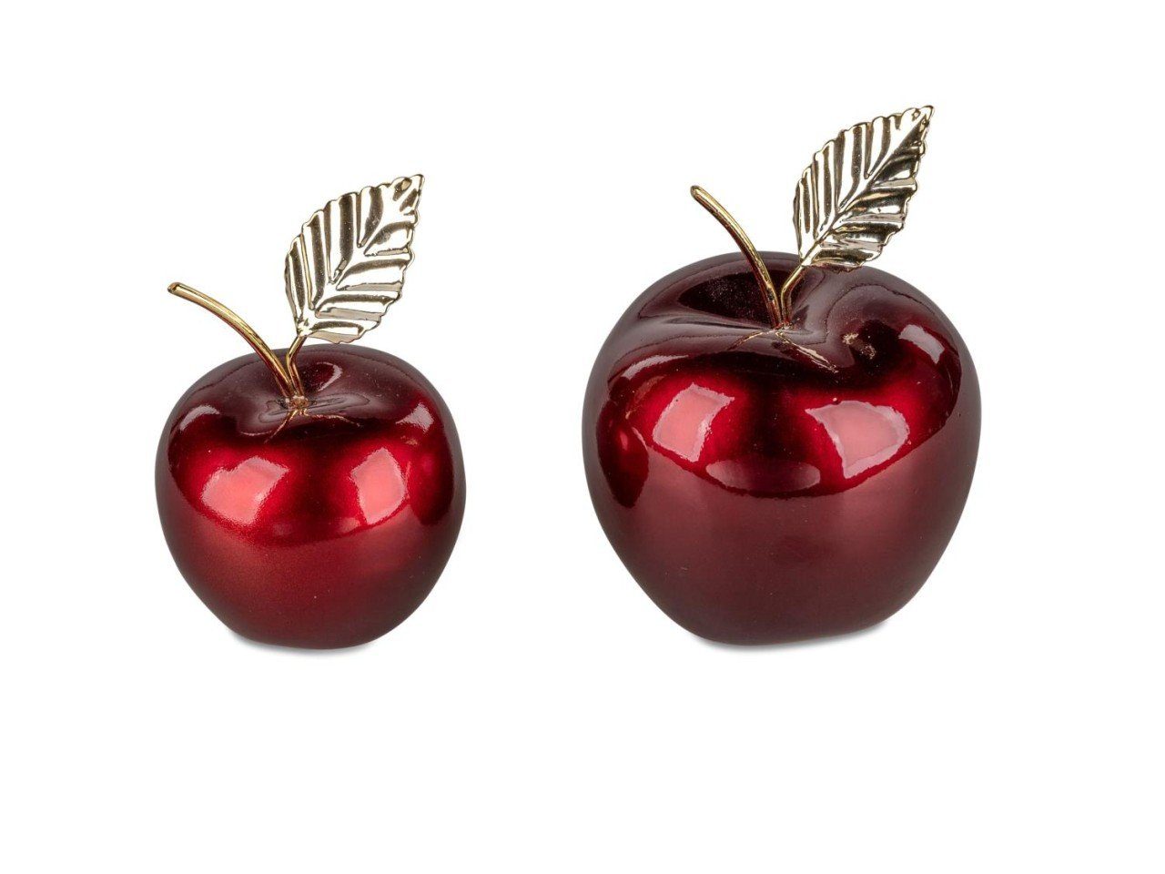 Formano Dekofigur Winterzeit Rot H10cm Steingut