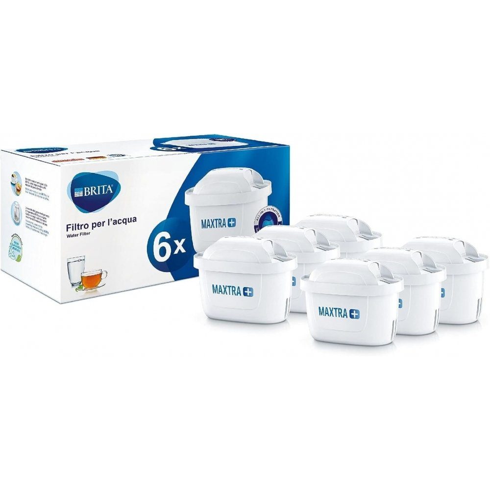 BRITA Wasserfilter Maxtra PLUS 5 + 1 - Filterkartusche - weiß