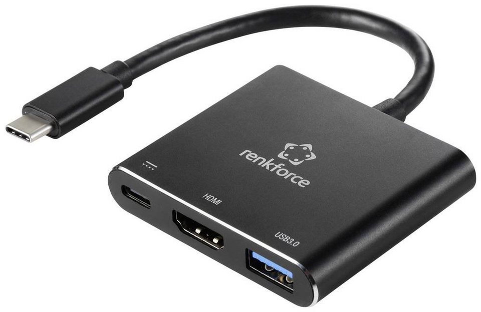 Renkforce Renkforce Rf 5133676 Usb C® Hdmi Adapter 1x Usb C® Stecker