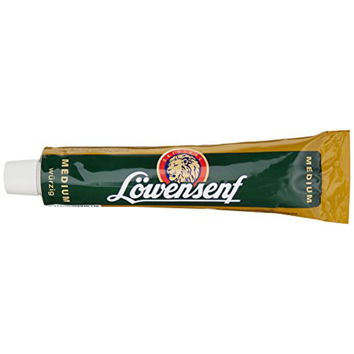 Löwensenf Saucen, LOEWENSENF Senf Medium, 6er Pack (6 x 200 ml), Soße