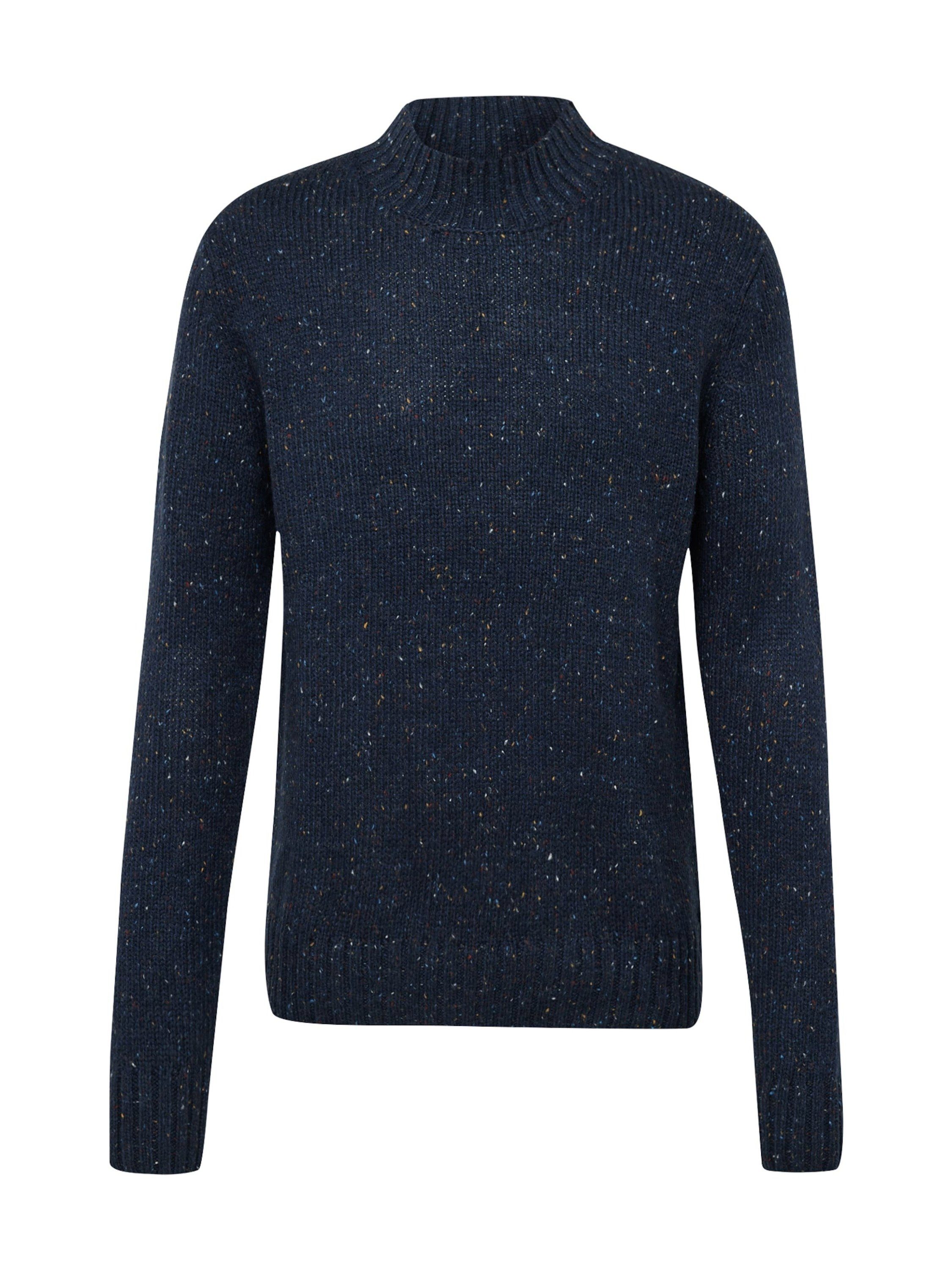 Jack & Jones Stehkragenpullover NOLAN (1-tlg), Bündchen-/Rippstrick-Kragen