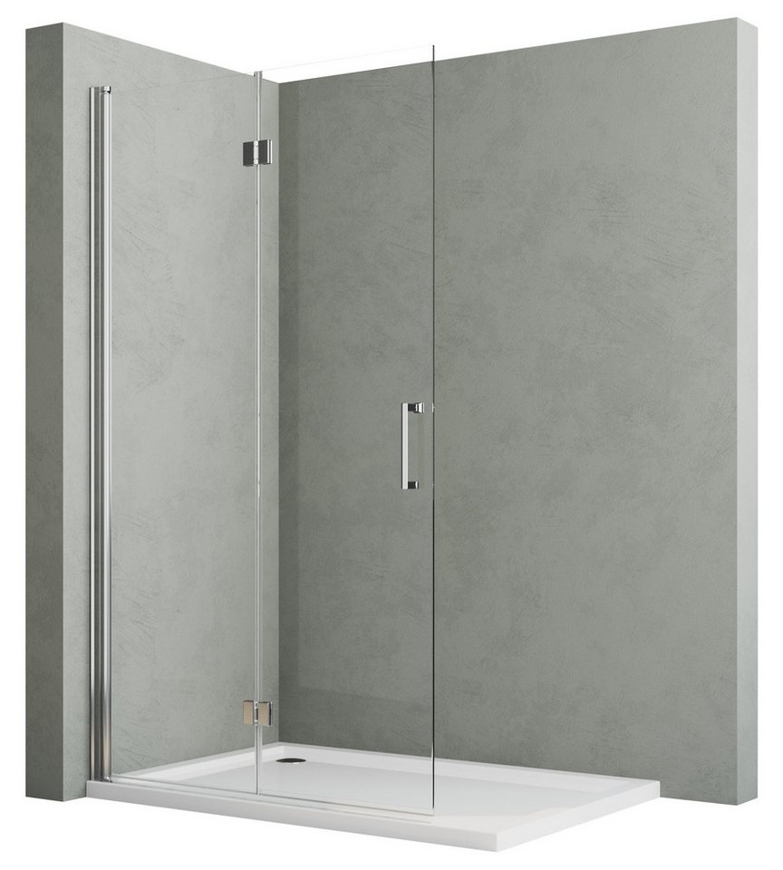 Hopibath Walk In Dusche Duschabtrennung Faltbar Duschwand Für Dusche