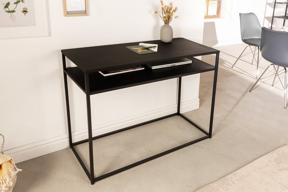 Riess Ambiente Konsolentisch Dura Steel 100cm Schwarz 1 St Flur