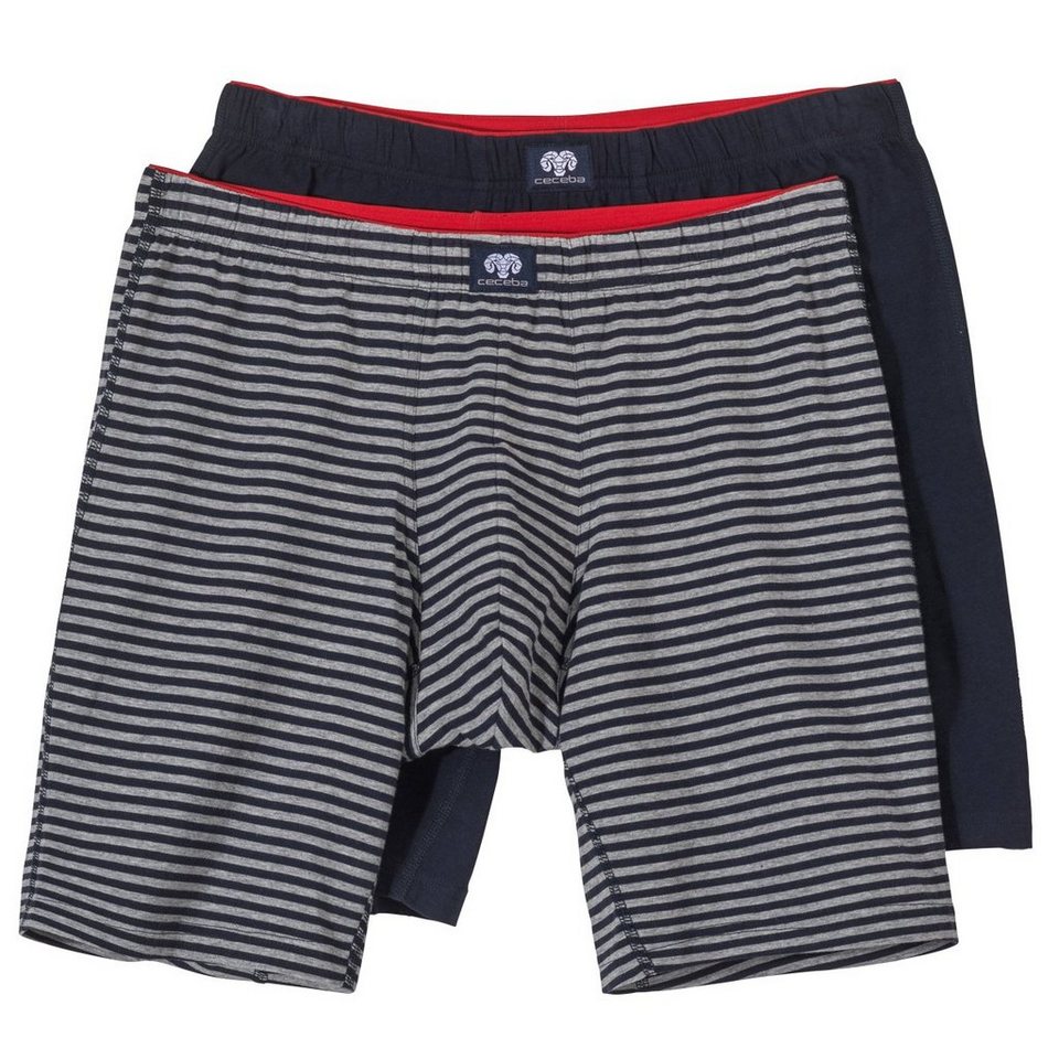 Ceceba Retro Pants Große Größen Longpants Navygestreift 2er Pack