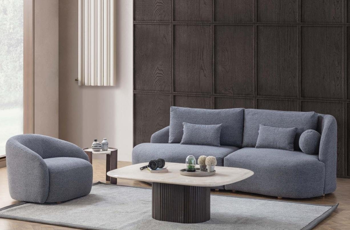 Jvmoebel Wohnzimmer Set Komplette Wohnzimmer Sitzgarnitur Designer