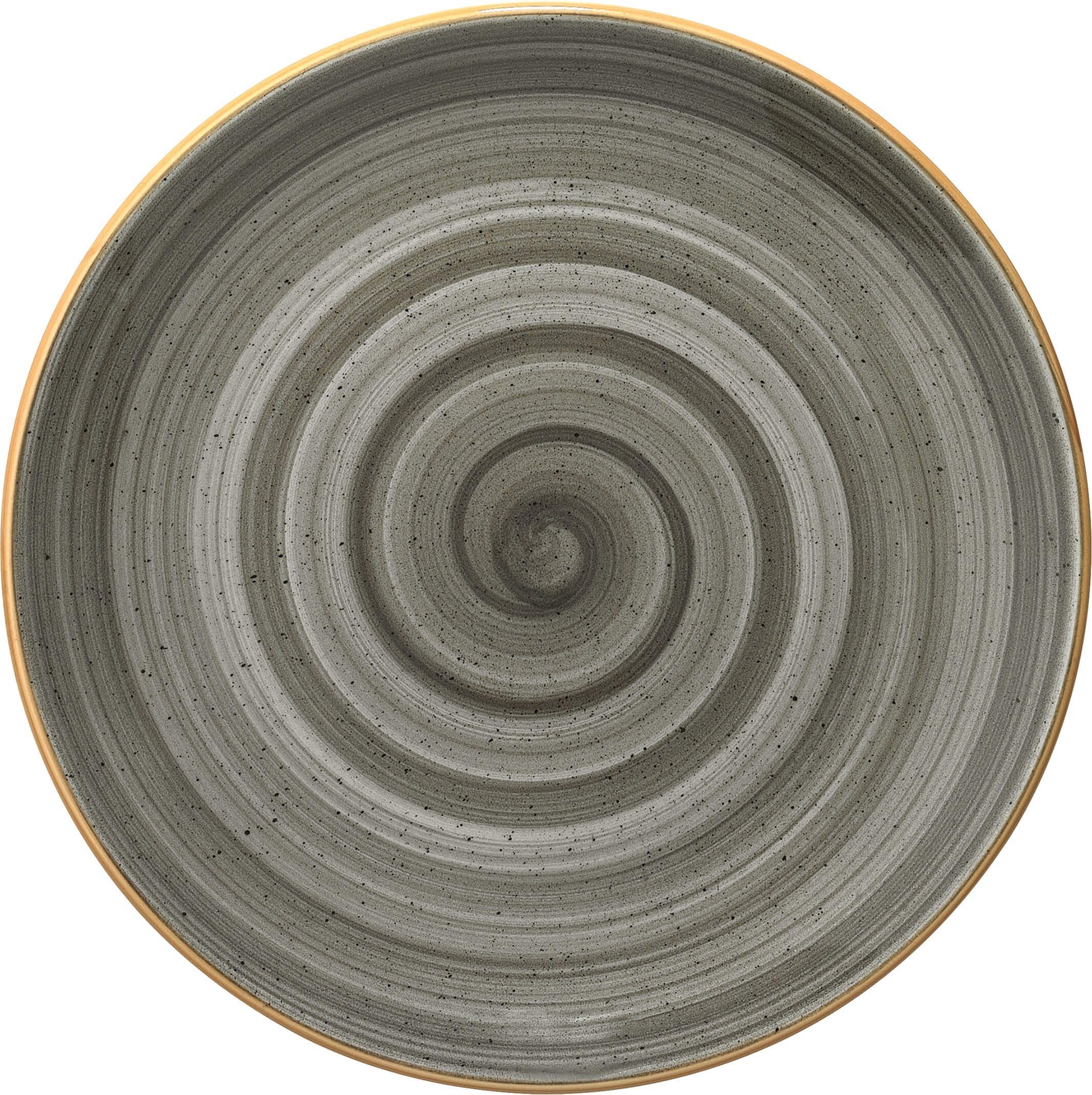 Bonna Speiseteller Aura Space Gourmet 3cm Anthrazitgrau Speiseteller