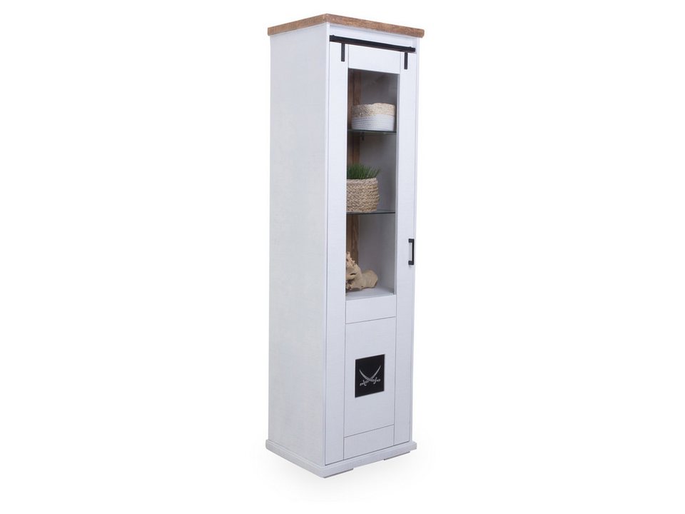 Sansibar Living Vitrine Vitrine Sansibar Halmstad Bht 57x200x45 Cm Weiß