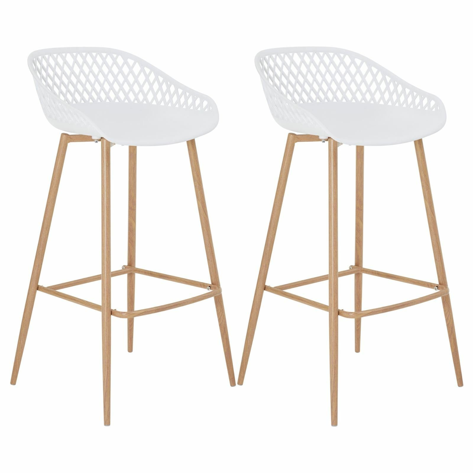 IDIMEX Barhocker IREK (Set, 2 St), Barhocker 2er Pack Barstuhl Theke Bar Hocker Tresenhocker Retro